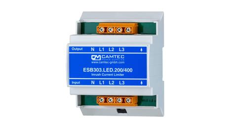 Esb303led200400vacxxx Camtec 3 Phase Ac Inrush Current Limiter