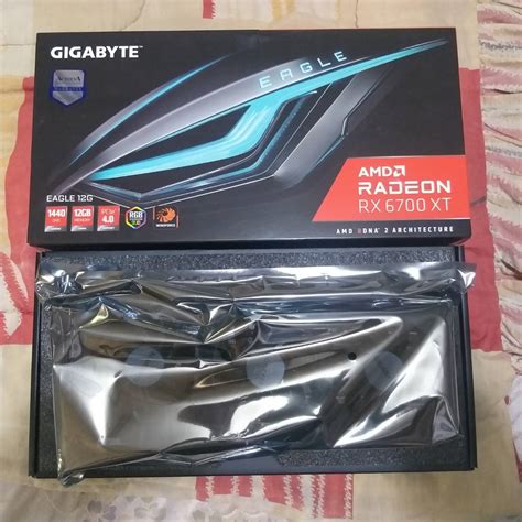 การ์ดจอมือสอง ขออนุญาตขายการ์ดจอ Gigabyte Radeon Rx 6700 Xt Eagle