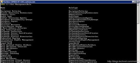 Exchange RBAC Primer Hello