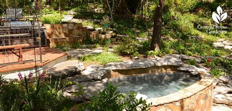 Dry Creek And Ravine Waterfall Design Sedge Lawn Wimberley Gardens