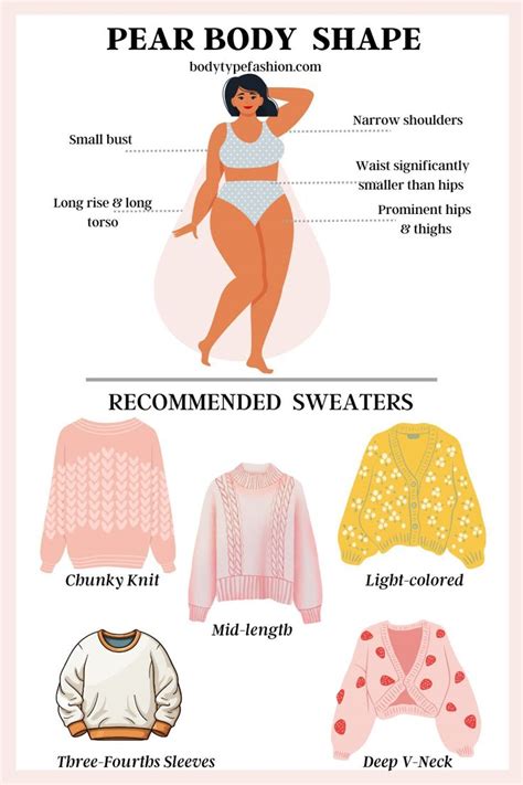 How To Choose Sweaters For Pear Body Shape Pear Body Shape Fashion