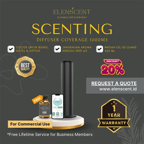 Vendor Scenting Diffuser Machine Pengharum Ruangan Besar