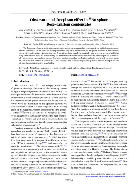 Observation Of Josephson Effect In Na Spinor Bose Einstein Condensates Request Pdf