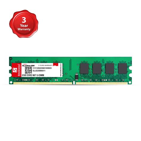 2gb Ddr2 Desktop Ram 667mhz Simmtronics