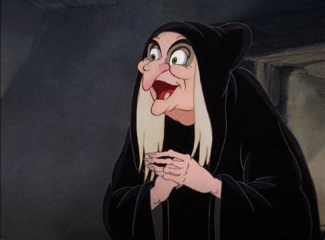 Snow White Witch Laughing 