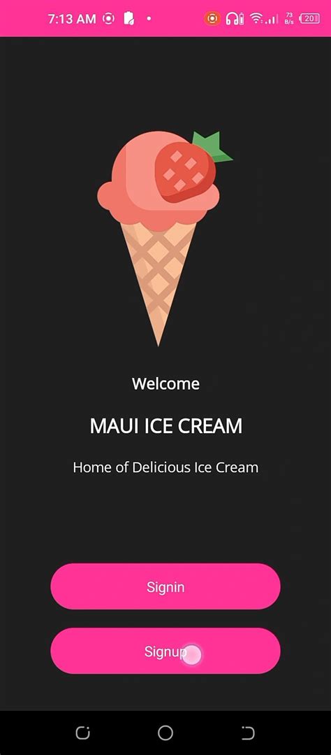 Hamza Zafar On Linkedin Dotnetmaui Mobileappdevelopment Ecommerce Icecreamapp Sqlite