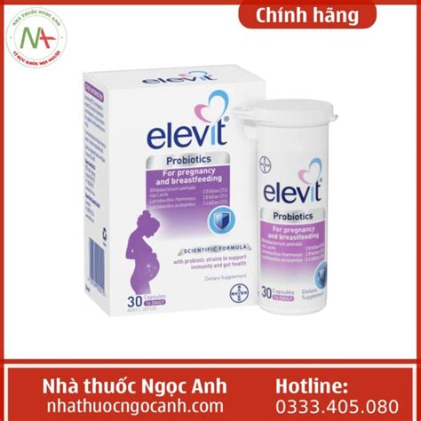 Elevit Probiotics Có Tác Dụng Gì Có Tốt Không Giá Bao Nhiêu Mua ở đâu