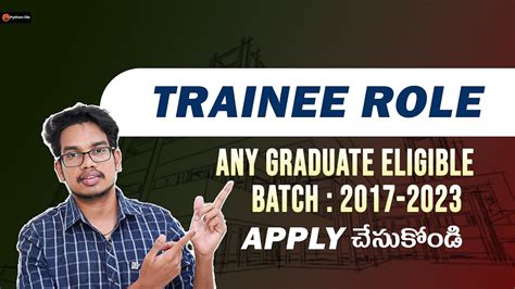 trainee role hiring trainee role software jobs it jobs for