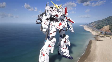 Gundam Mecha Add On V10 Gta 5 Mod