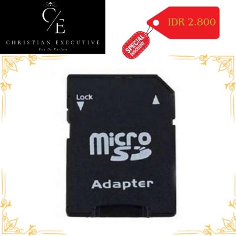 Jual Adapter Micro Sd Memory Card Adaptor Memory Card Shopee Indonesia