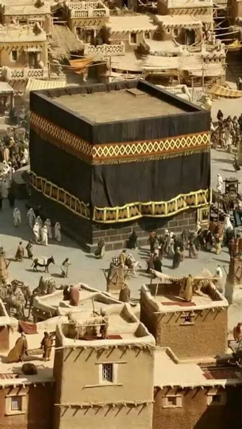 Old Picture Islamic Architecture Mecca Kaaba Islam