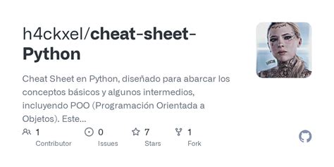 Github H4ckxelcheat Sheet Python Cheat Sheet En Python Diseñado