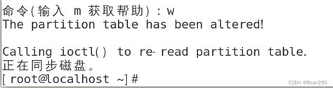 Linux磁盘管理 Csdn博客