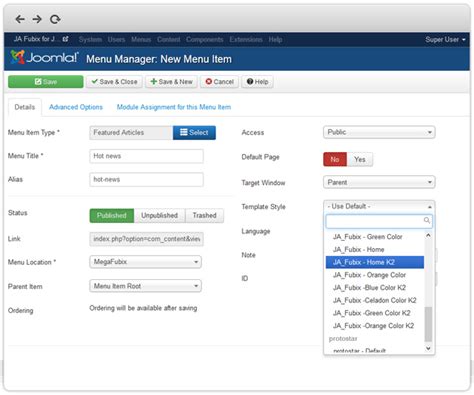 How To Build Mega Menu From Scratch In Joomla 3 0 Using T3 Framework