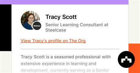 Tracy Scott Senior Learning Consultant At Steelcase The Org