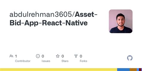 Github Abdulrehman Asset Bid App React Native