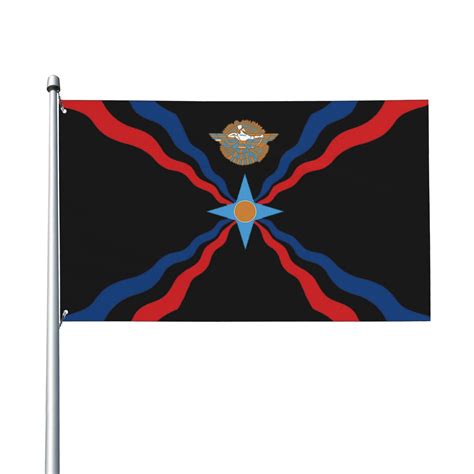 Assyrian Flag For Indoor Home House Decor Durable Garden Breeze Banner