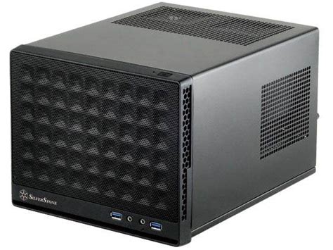 Silverstone Sugo Series Sg13 Mini Itx Case Mesh Front Panel Sst Sg13b Mwave