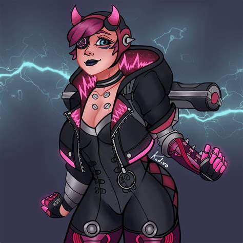 Cyberpunked Wattson By Kodivo On Deviantart