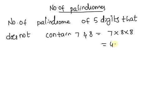Solved A Word That Reads The Same From Left To Right And Right To Left