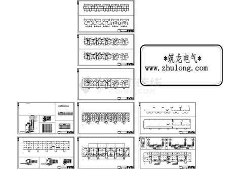江苏某多层商住楼电气设计施工图居住建筑土木在线