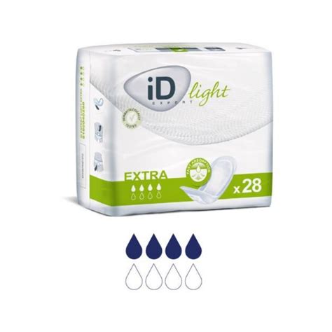 Homecare Medical Id Expert Light Incontinence Pads Extra Homecare