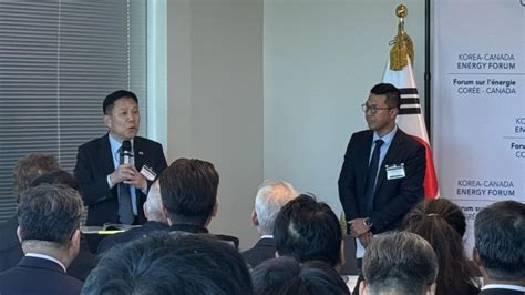 몬트리올서 한 캐나다 에너지 포럼배터리·그린수소 협력모색 파이낸셜뉴스