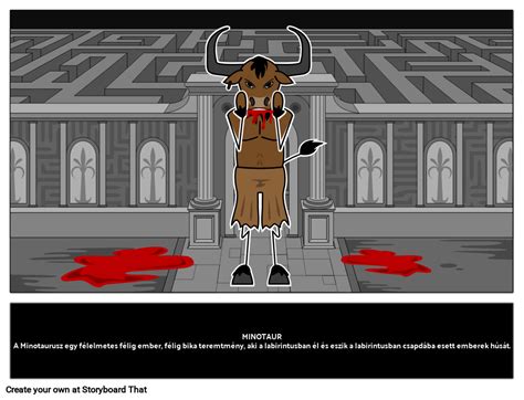 Minotaurusz Görög Mitológia Storyboard Szerint hu examples
