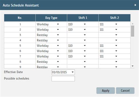 19 Free Editable Employee Schedule Templates In Ms Word [doc] Pdffiller