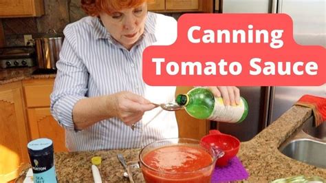 Canning Tomato Sauce Canning Tomatoes Tomato Sauce Tomato