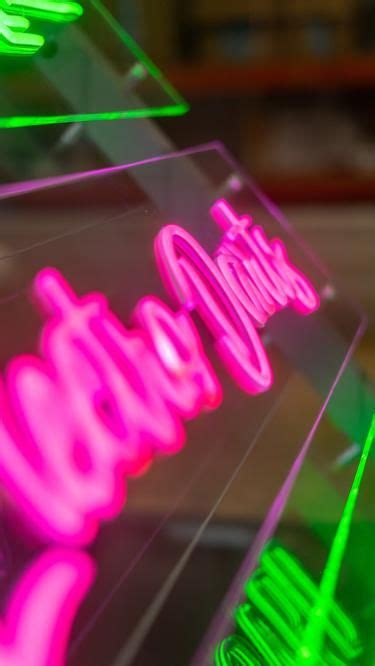 Ellis Signs Custom Neon Signs Pink Neon Signage Neon Sign Ideas