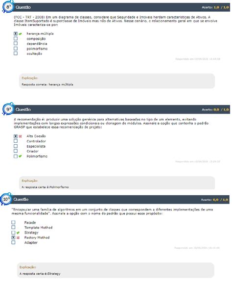 Simulado Av Modelagem De Sistemas Com Uml Modelagem De Sistemas