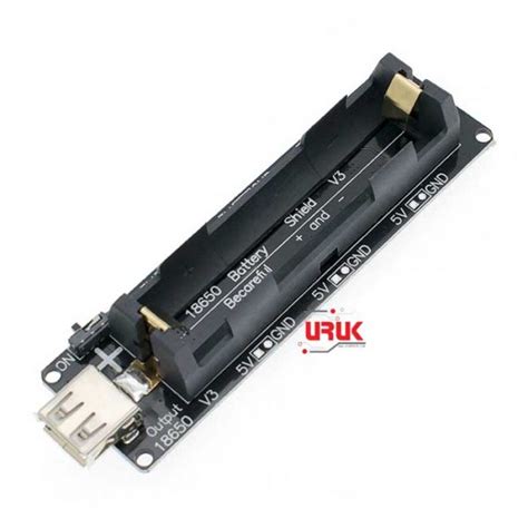 18650 Lithium Battery Shield V3 Charging Module 5v33v Uruktech