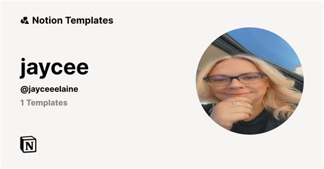 Jaycee Template Creator Notion Marketplace