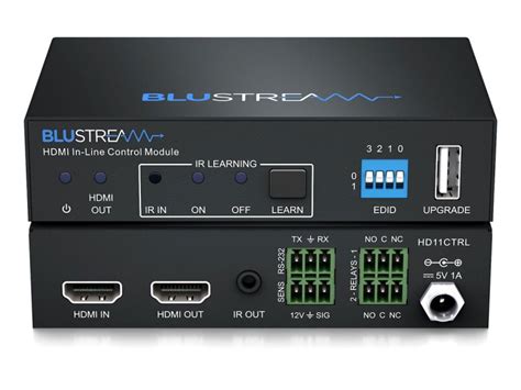 Blustream Hd11ctrl Hdmi 2 0 In Line Controller