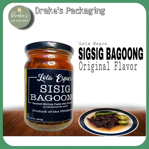 Lola Espies Sisig Bagoong Original Spicy Lazada Ph