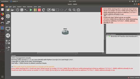 dynamips hypervisor process has stopped return code 11 · issue 84