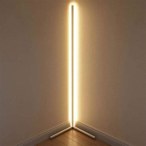 New Minimalist Led Corner Floor Lamp Colorful Bedroom Living Room Floor