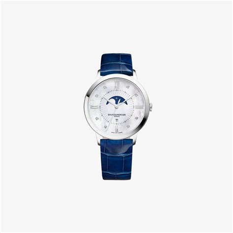 Baume Et Mercier Lady Classima Moon Phase Stella Vildiridis E Shop