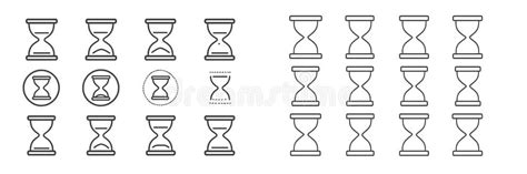 Creative Patterns Of Hourglasses Displayed In A Modern Design For