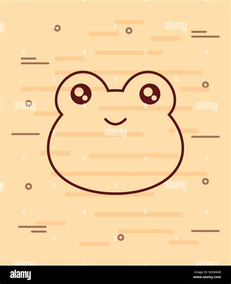 Cute Frog Icon Stock Vector Image And Art Alamy