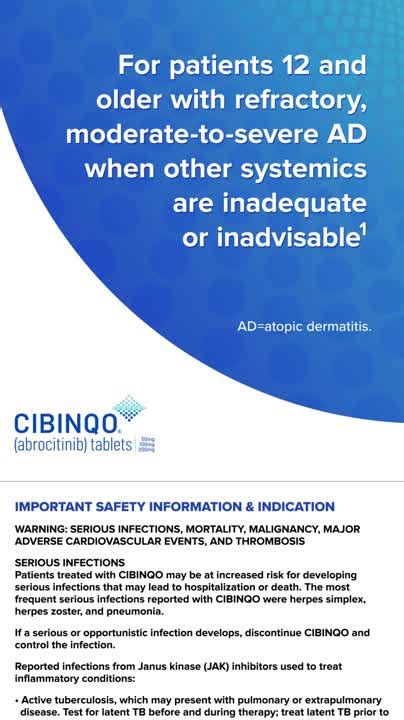 Pfizerpro On Linkedin Explore Cibinqo® For Your Patients