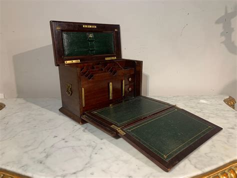 Mahogany Travel Writing Desk For Sale At 1stdibs