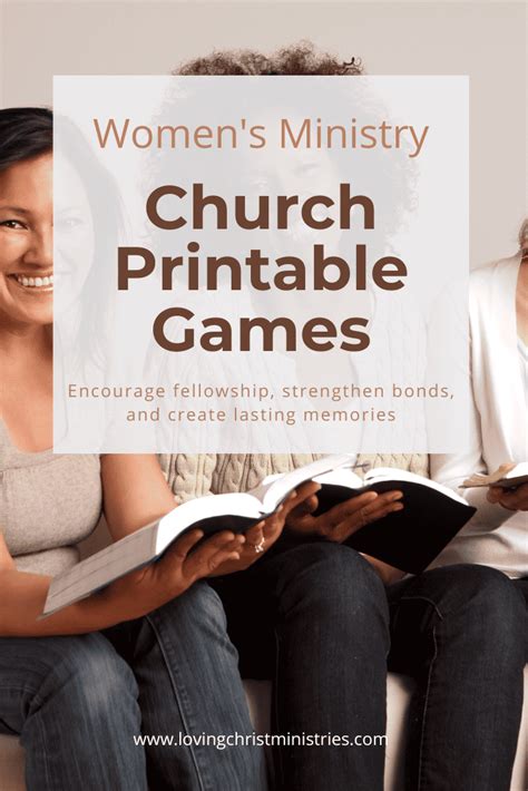 Creative Church Printable Games For Womens Ministry In 2025 Womens