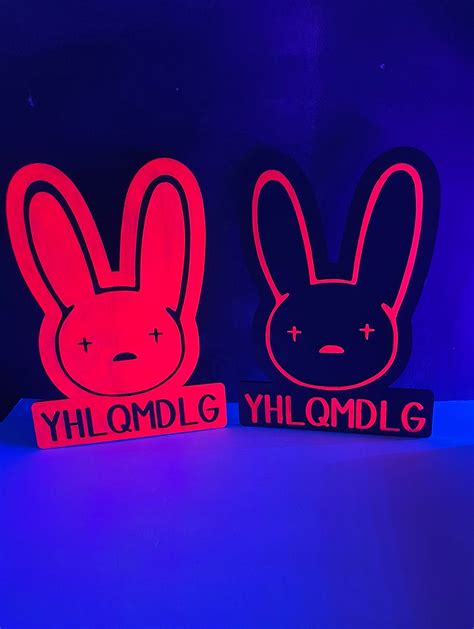 Bad Bunny Neon Ubicaciondepersonascdmxgobmx