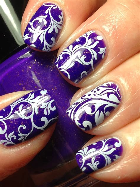 Spectacular Purple Acrylic Nails Art Designs For 2018 Fashionre