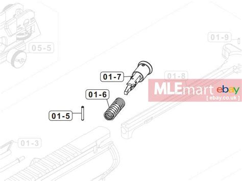 Vfc M4 Gbbr Foward Assist Assembly