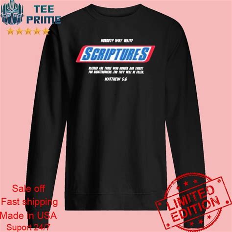 Original Hungry Why Wait Scriptures Blessed Are Those Who Hunger And Thirst For Righteousness