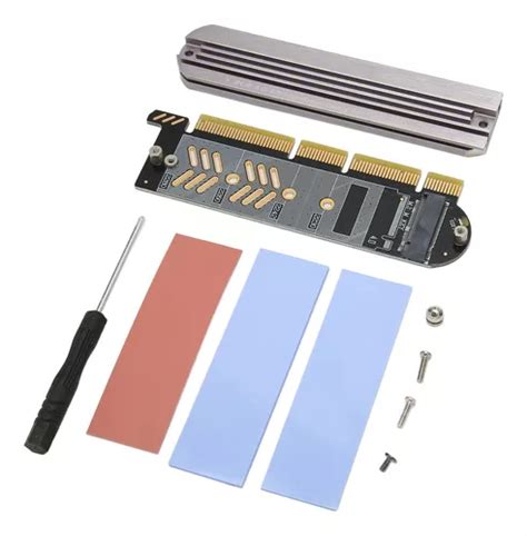 Adaptador Ssd Para Pcie 4 0 M 2 Nvme Plugue De Liga De Alum MercadoLivre
