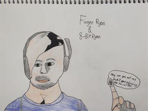Day 1 Of Drawing 8 Bitryan Until I Get Into One Of His Videos R